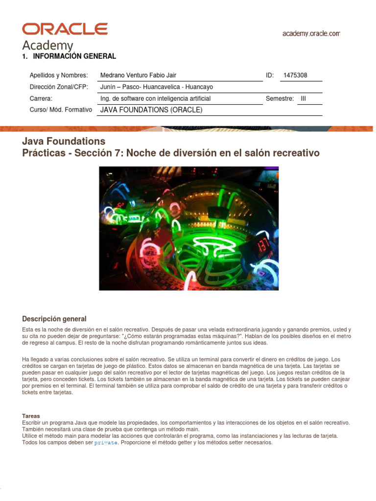 Tarea 3 | PDF | Java (lenguaje de programación) | Ingeniería de software