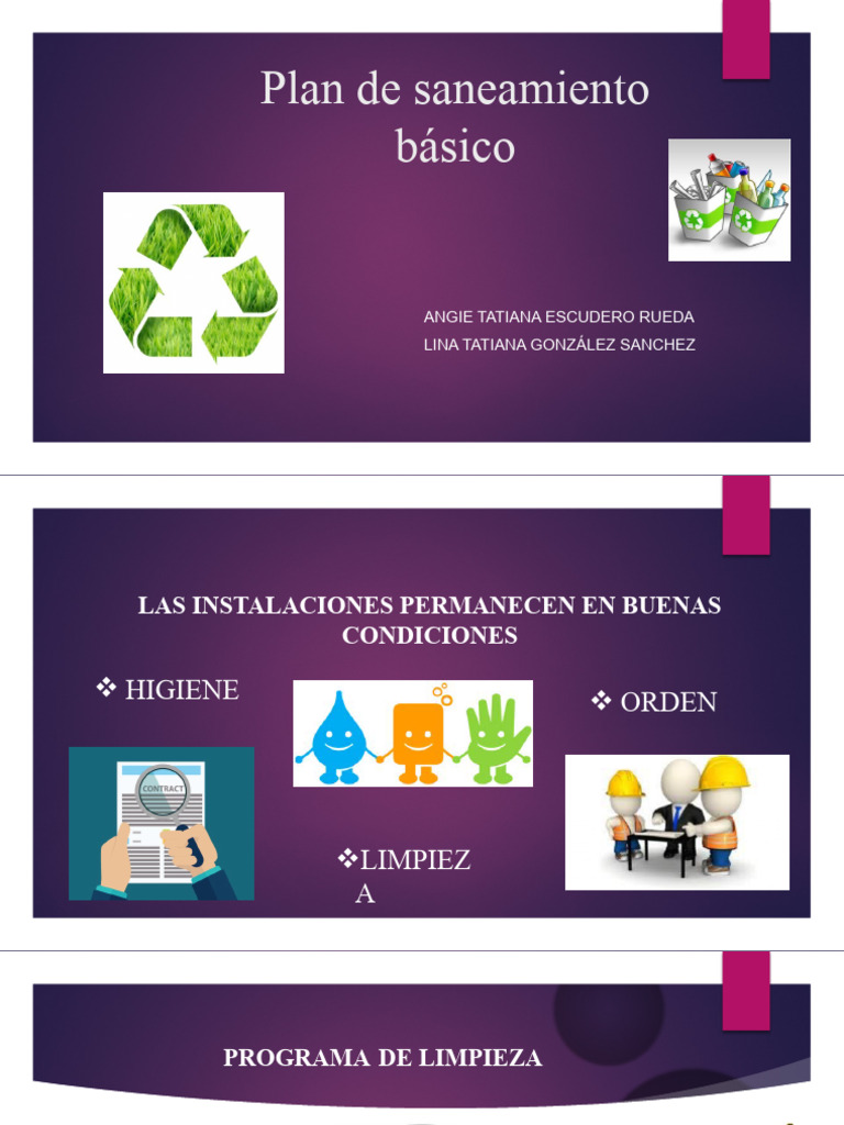 Plan de Saneamiento Básico | PDF | Residuos | Plaga (organismo)