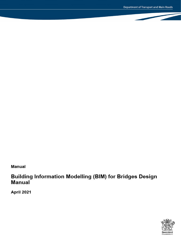 BIM For Bridges Manual | PDF | Building Information Modeling | 3 D ...