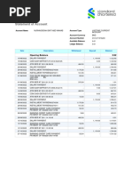 KCB Bank Statement | PDF | Service Industries | Market (Economics)