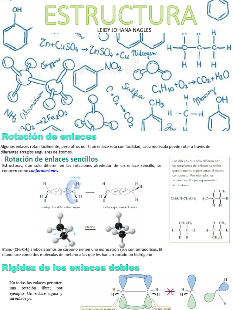 Conformeros e Isomeros | PDF | Isomerismo conformacional | Enlace químico