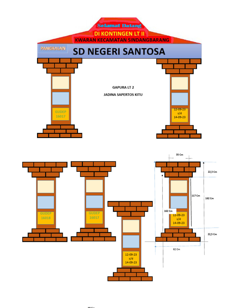 CONTOH GAPURA JAMRAN LT 2 SD | PDF