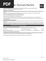 TD Bank Direct Deposit Authorization Form | PDF | Finance & Money ...