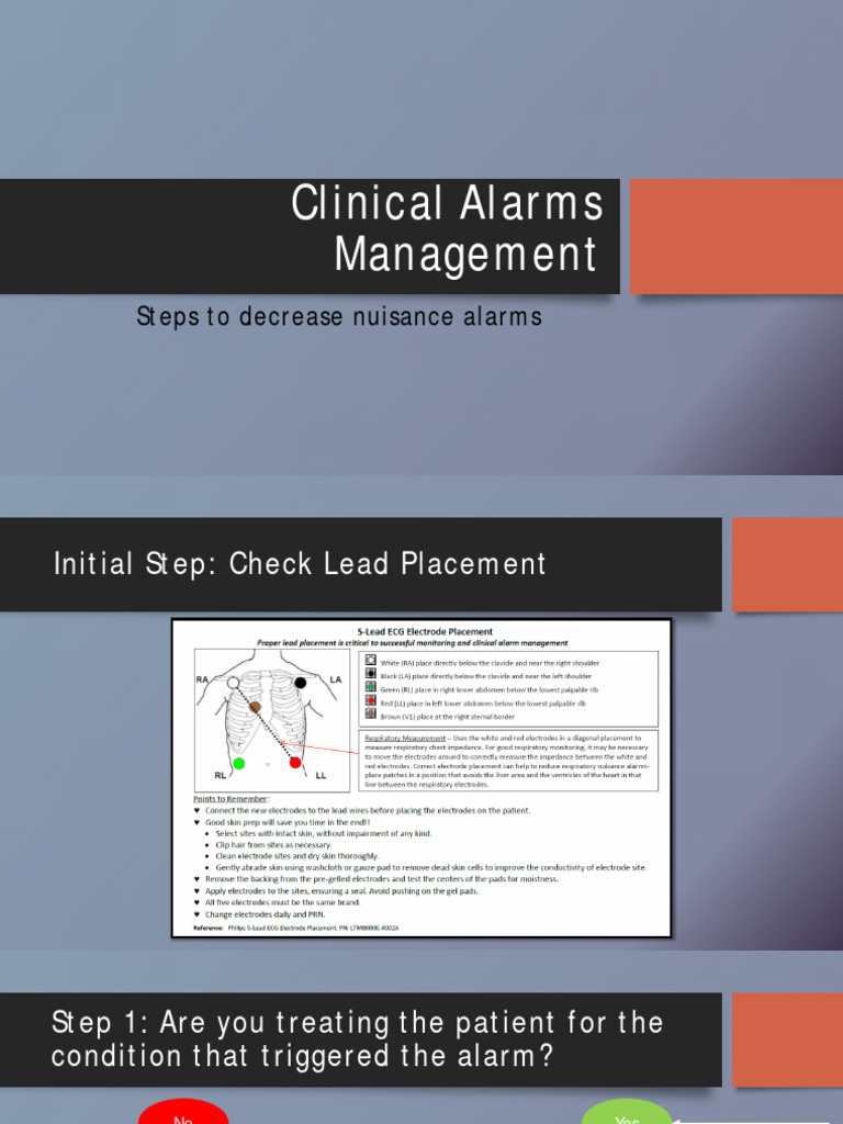 Clinical Alarms Management | PDF | Clinical Medicine | Health Care