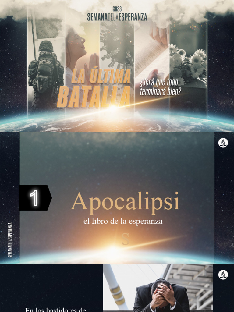 TEMA 1 - Apocalipsis, El Libro de La Esperanza | PDF