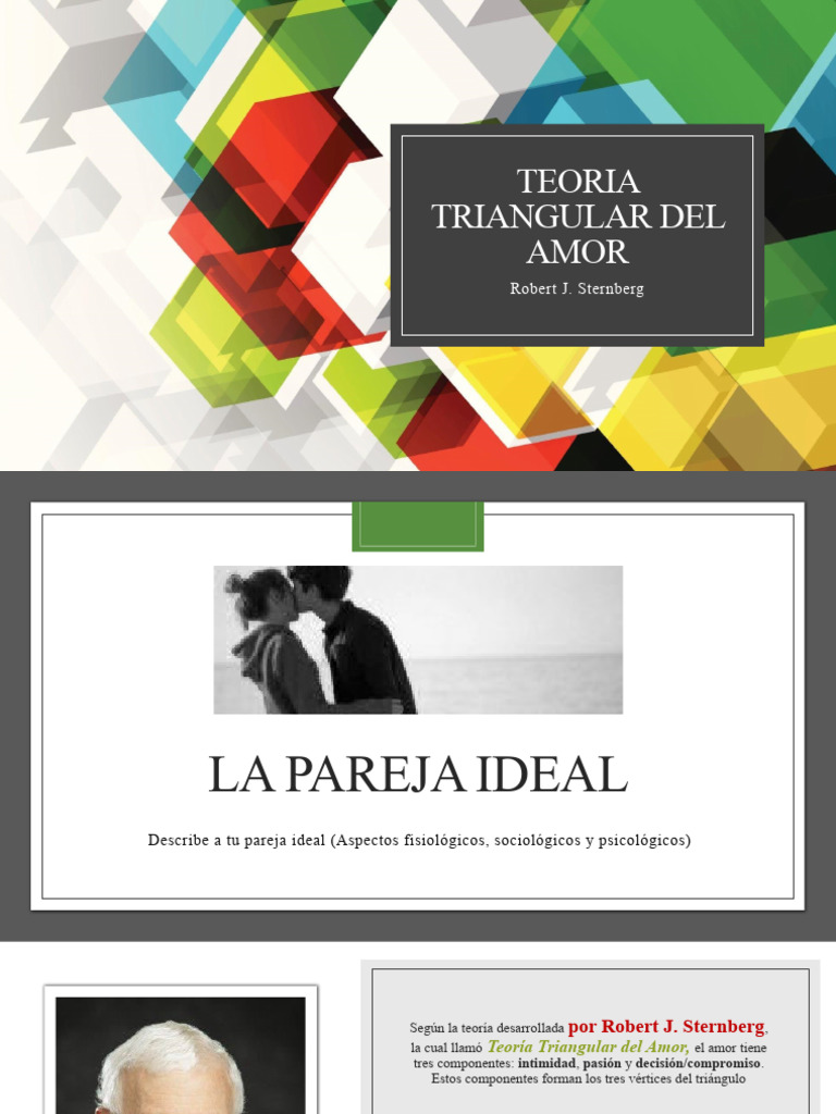 Teoria Triangular Del Amor | PDF | Amor | Conceptos psicologicos