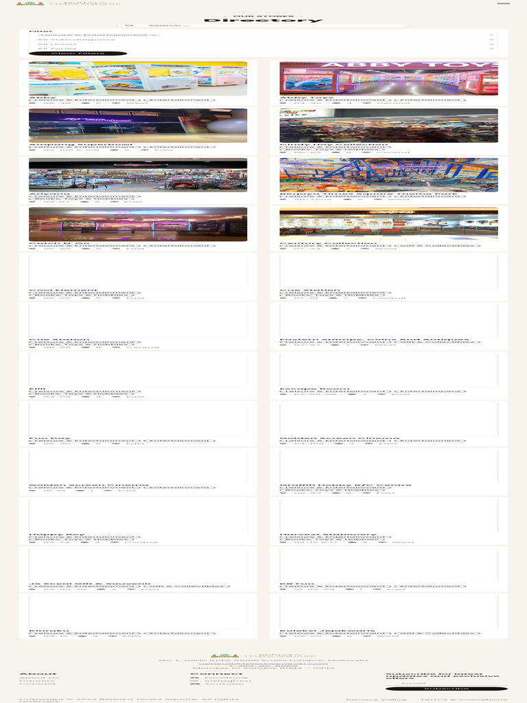 Store Directory - Berjaya Times Square Kuala Lump 3 | PDF | Leisure
