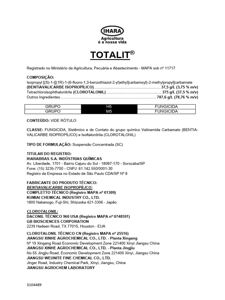 Totalit Bula 3104489 | PDF | Agricultura | Ambiente natural