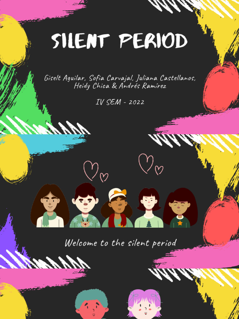 Silent Period | PDF | Vocabulary | Learning