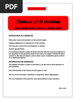 Boxwell Exam Example | PDF | Circle | Function (Mathematics)