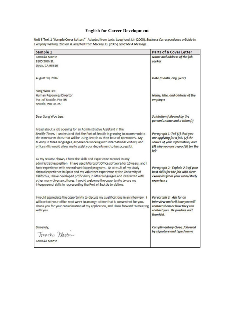 English For Career Development | PDF | Résumé | Sales