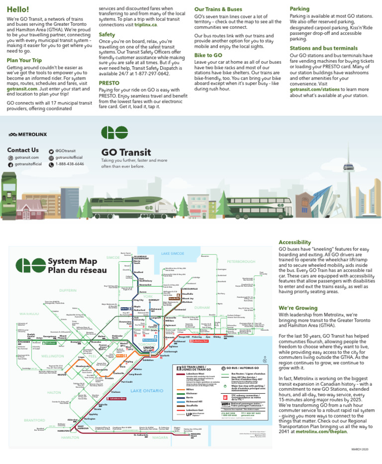 GO Transit Introduction | Download Free PDF | Transport | Public Transport