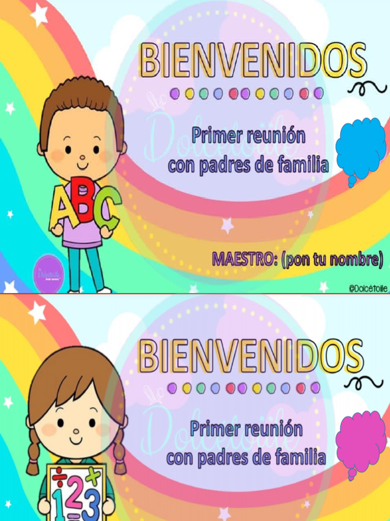 Mi Primer Reunión Con Padres | PDF