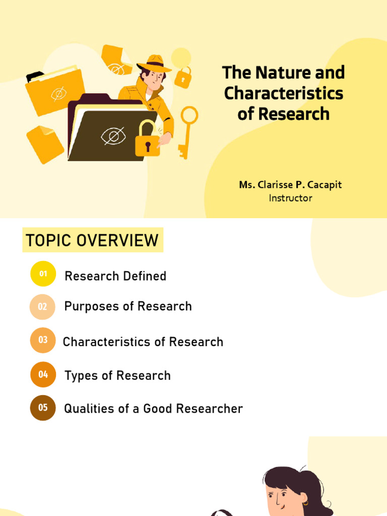 Unit 1 Part 1 - The Nature and Characteristics of Research | PDF ...