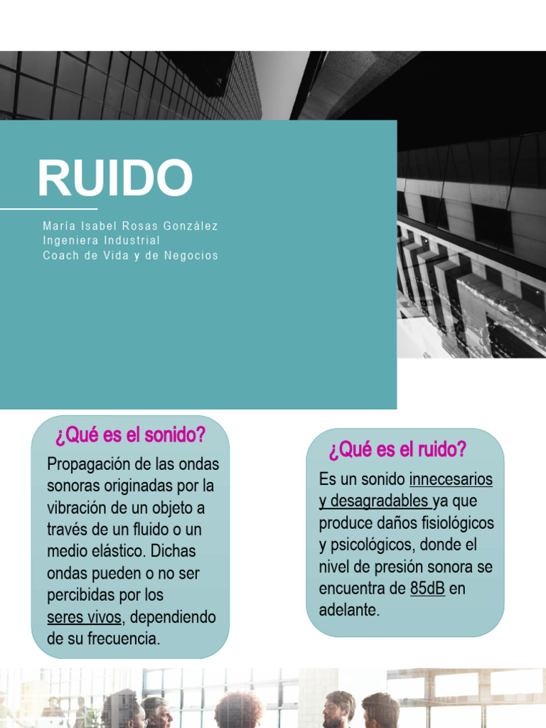 Ruido | PDF | Sonido | Oído