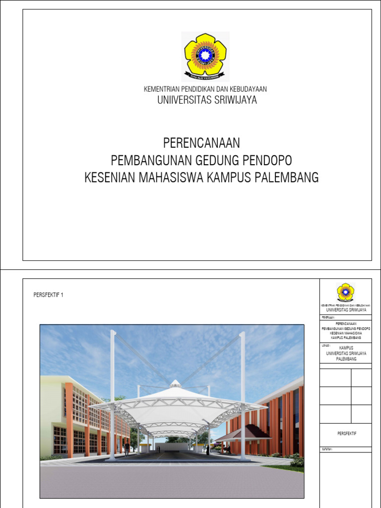 Gambar Gedung Pendopo Kesenian | PDF