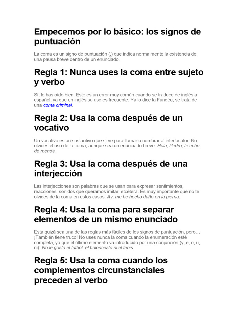 Empecemos Por Lo Básico | PDF