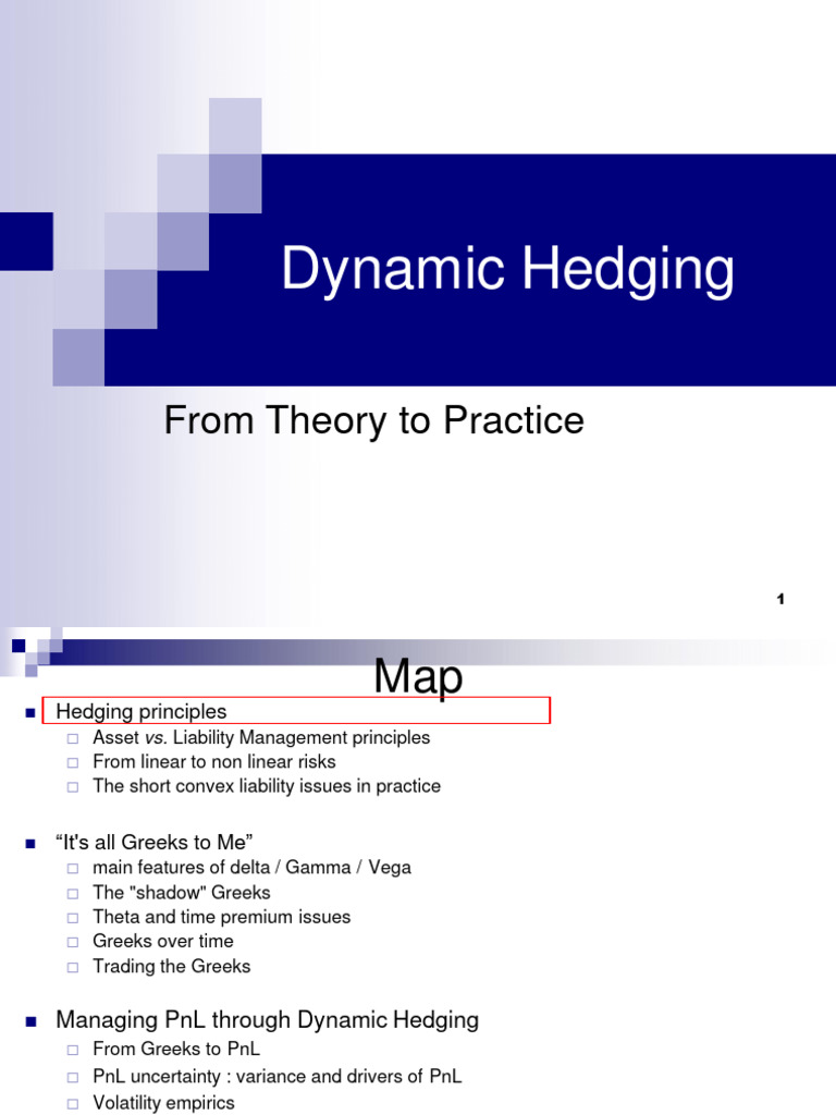 Dynamic Hedging: Delta and Gamma Insights | PDF | Greeks (Finance ...