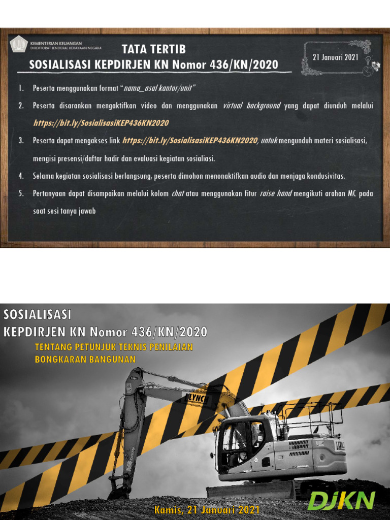 # Materi Paparan Kep 436 | PDF