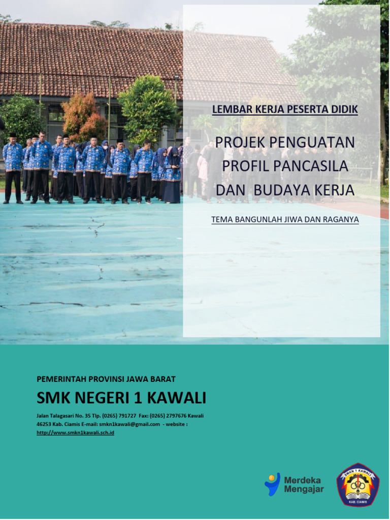 LKPD P5 Bangunlah Jiwa Dan Raganya-1-3 | PDF