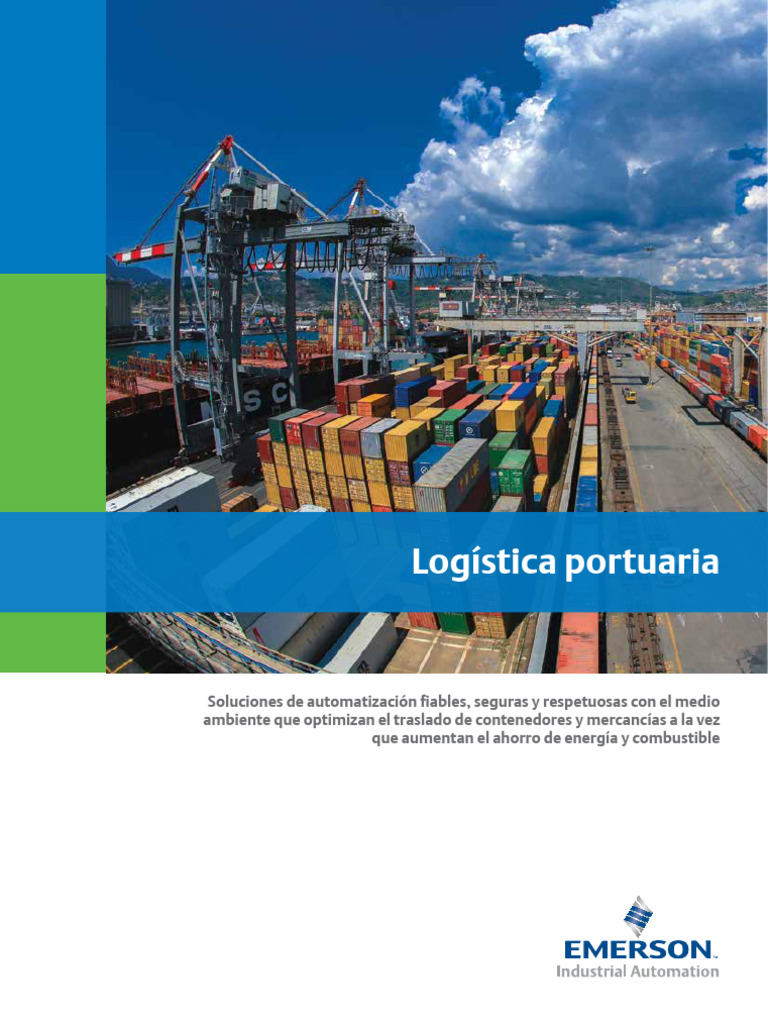 Port Logistics Brochure ES | PDF | Uso eficiente de energía | Logística
