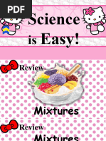 Lesson Plan About Types of Mixtures | PDF | Homogeneity And ...
