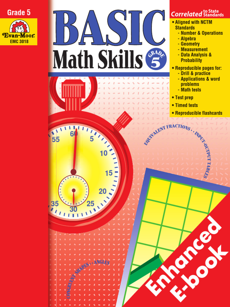 Basic Math Skills Grade 5 | PDF | National Council Of Teachers Of ...