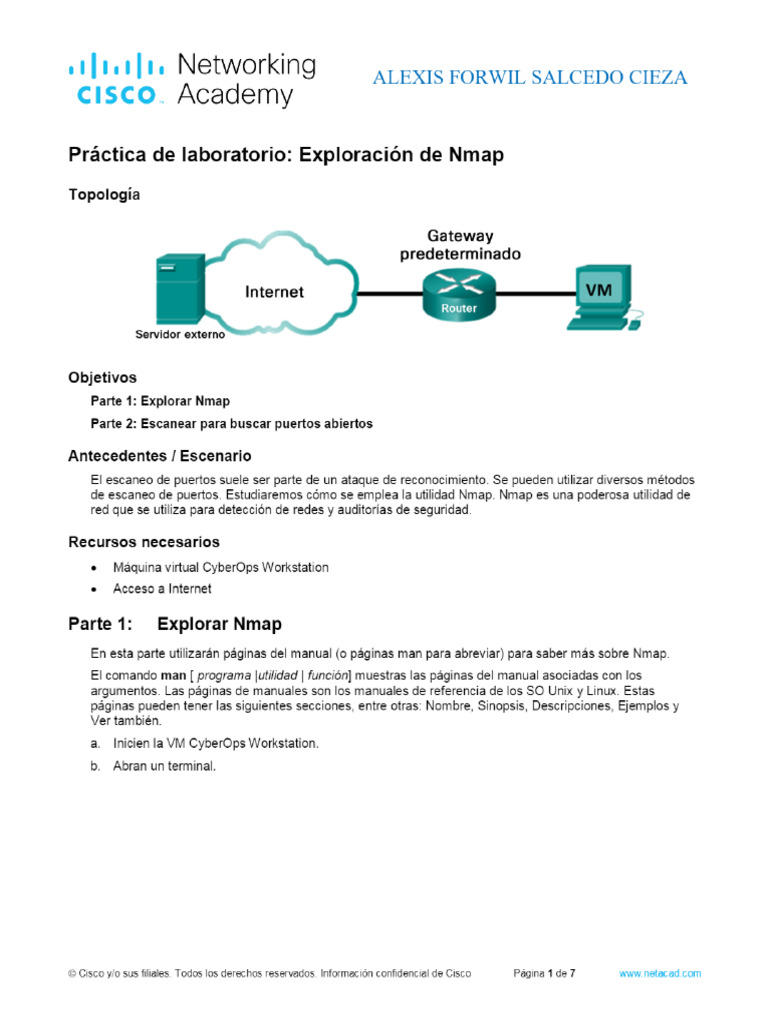 Lab Nmap | PDF