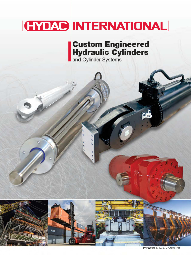 Cylinder Brochure | PDF | Valve | Physical Sciences