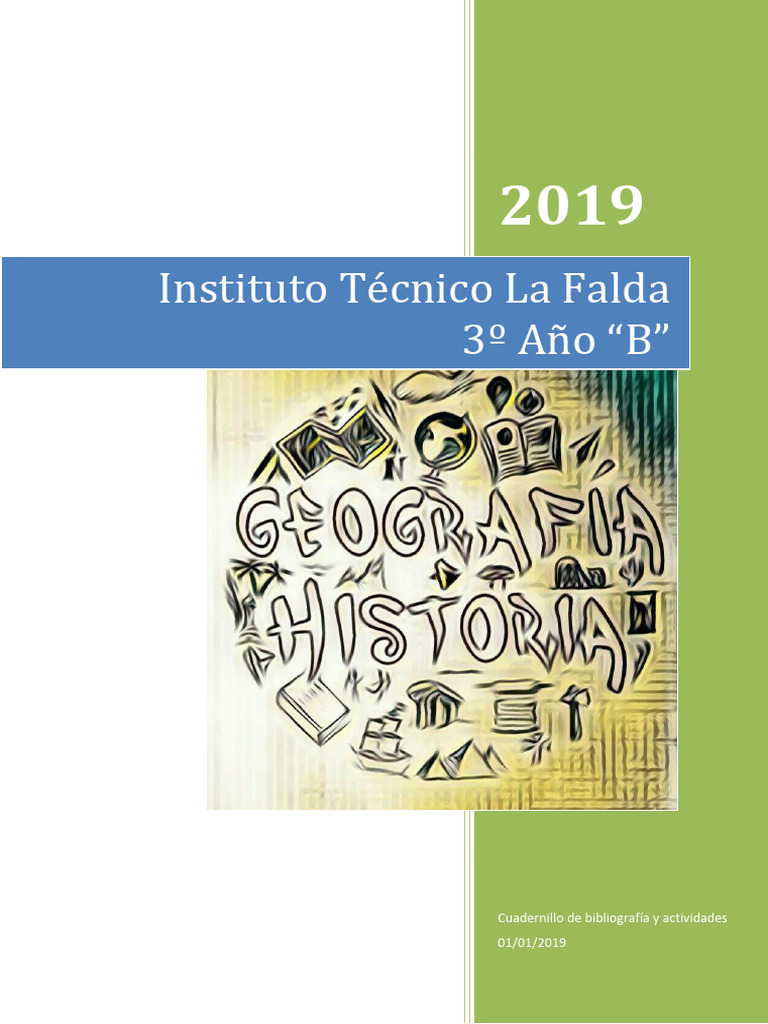 Cuadernillo Geografia e Historia 3ro B | PDF | Libros | Indulgencia