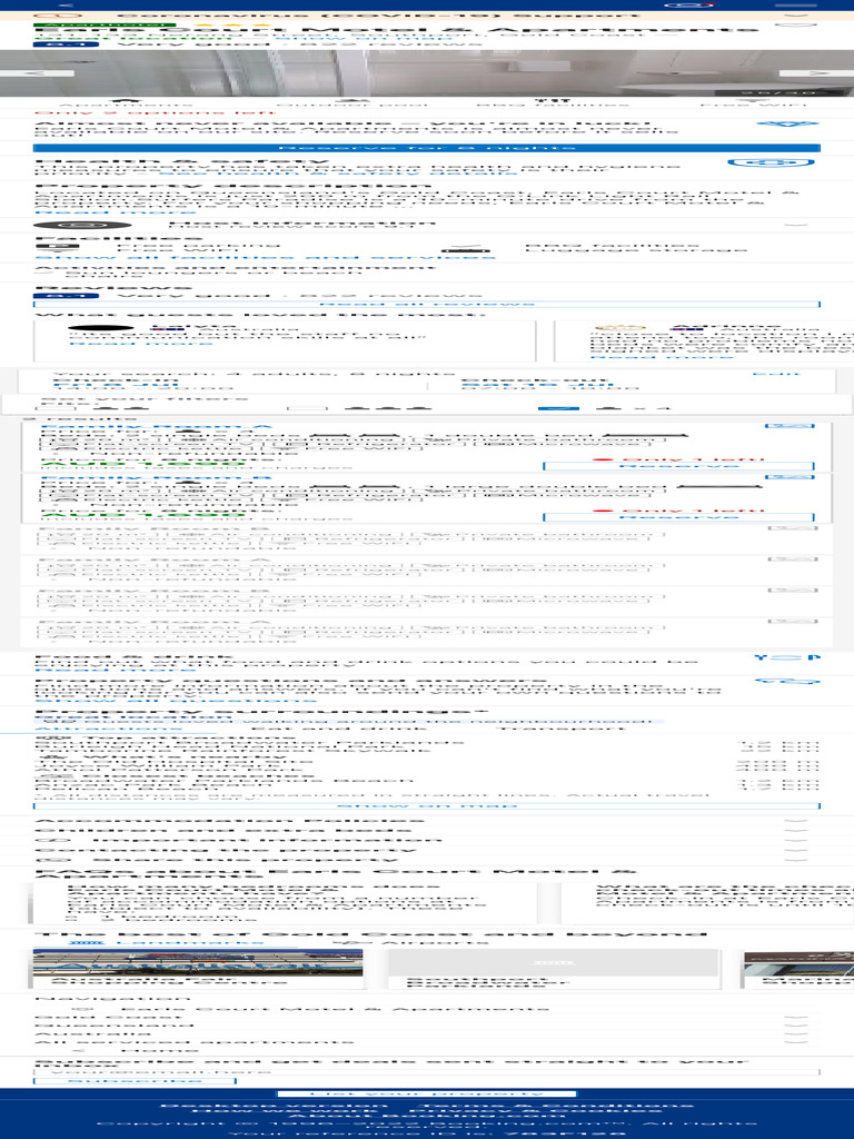 Earls Court Motel & Apartments, Gold Coast - Updated 2022 Prices | PDF | Motel