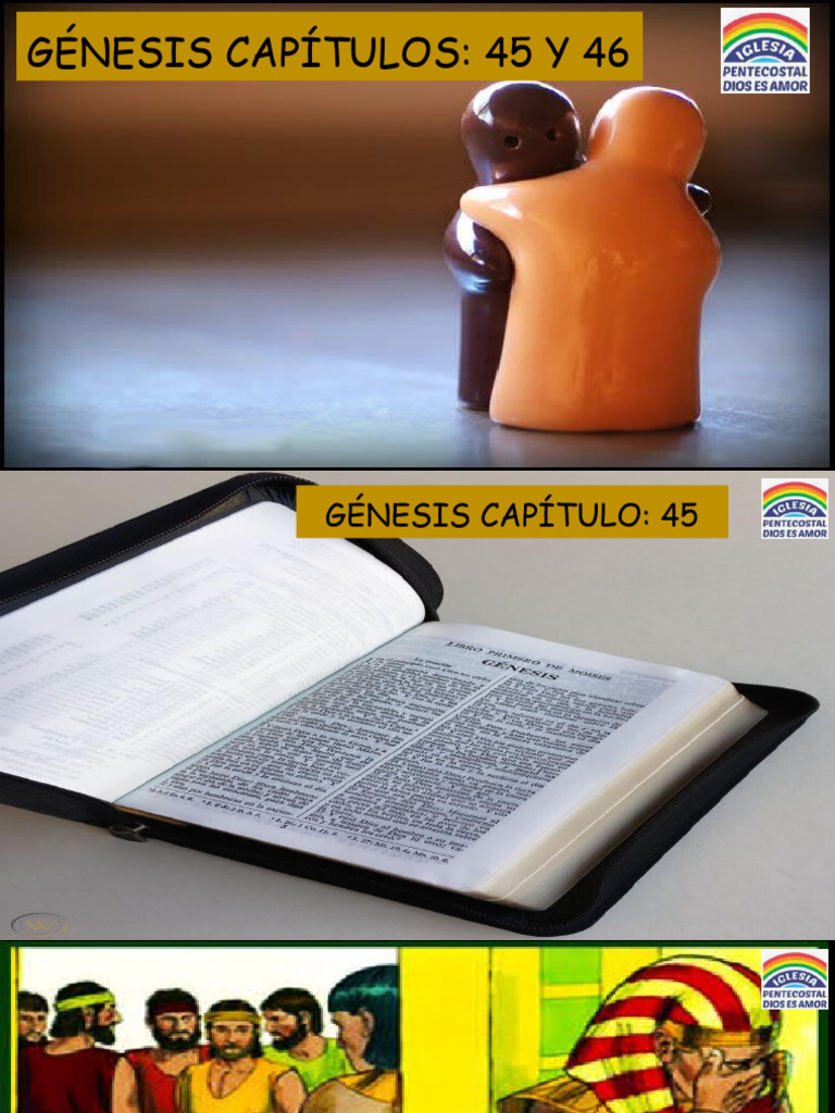 Génesis 45 A 50 | PDF | Jacob | Libro del Génesis