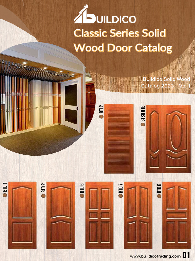Classicsolid Wood Door Pdf Architectural Design Architecture