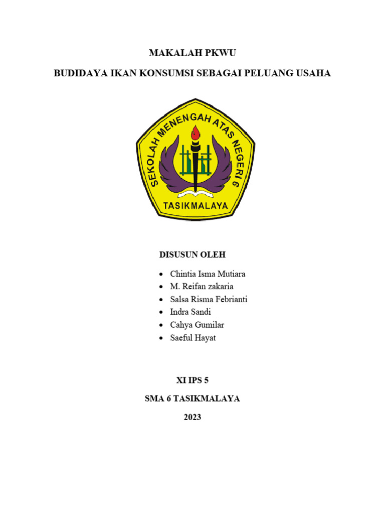 Peluang Usaha Budidaya Ikan Konsumsi | PDF | Memasak, Makanan, & Anggur ...