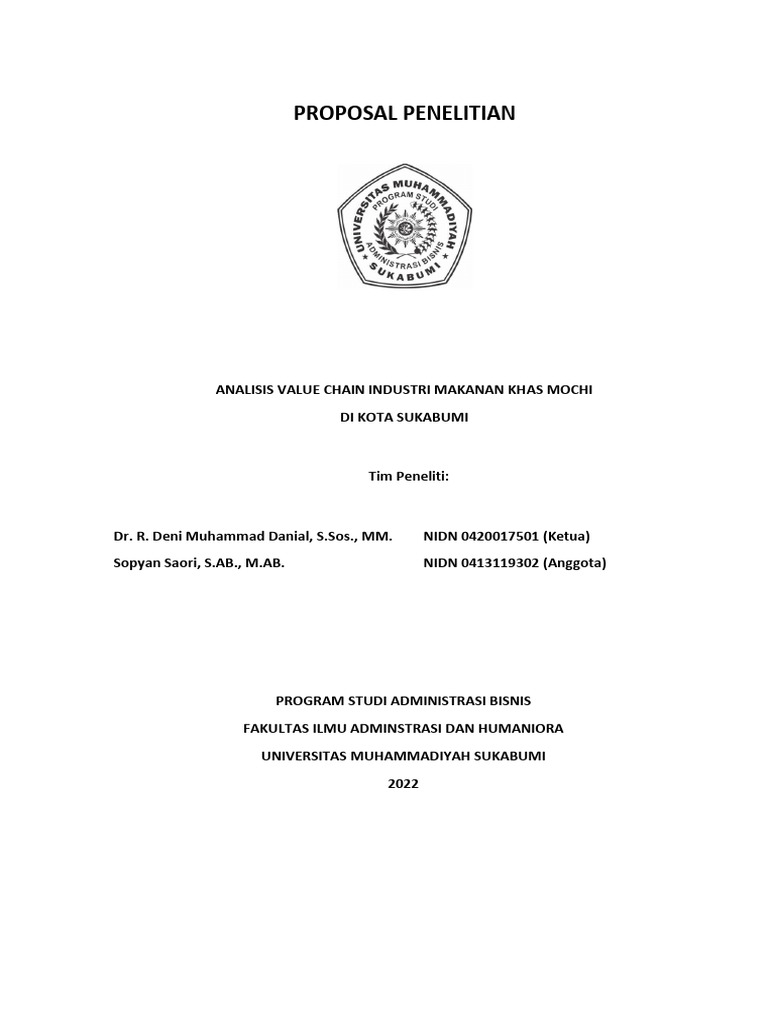 Proposal Penelitian Deni Sopyan 2022 2023 Rev3pdf 1686132441 | PDF