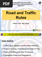 G2 and G Road Test Marking Schema PDF | PDF | Traffic | Intersection (Road)