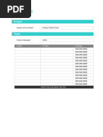 Excel Sprint Project Tracker Template | PDF | Microsoft Excel | Computing