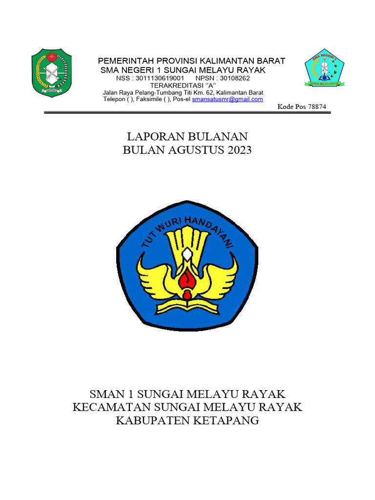 Cover Lap Bulanan | PDF