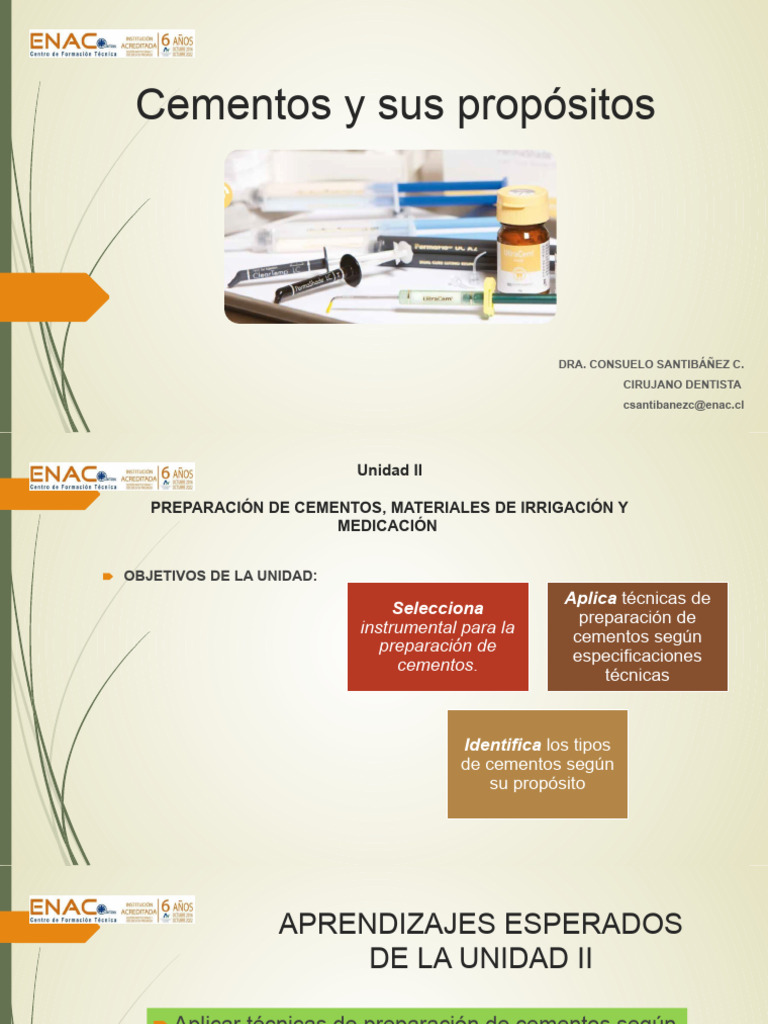 Clase 4 | PDF | Cemento | Química