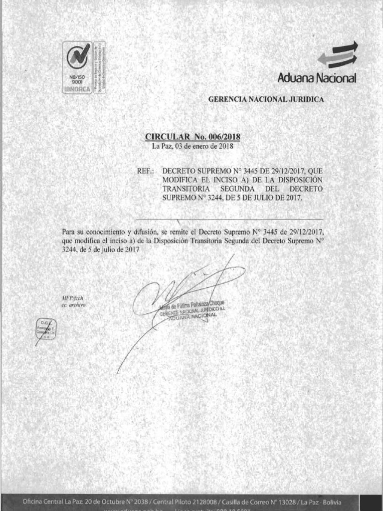 2017 DS 3445 Modif. Inc. A) DTS Del DS 3244 de 5.7.17 | PDF