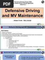 Theoretical Driving Exam Sample Reviewer | PDF | Traffic | Test ...