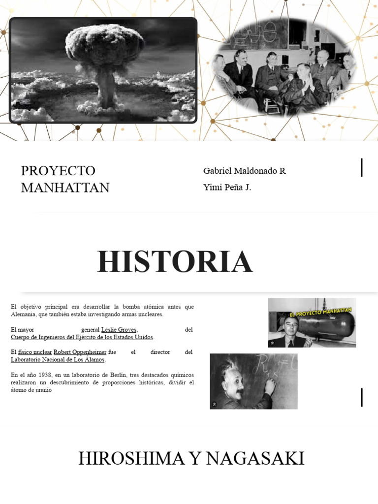 Proyecto Manhattan | PDF