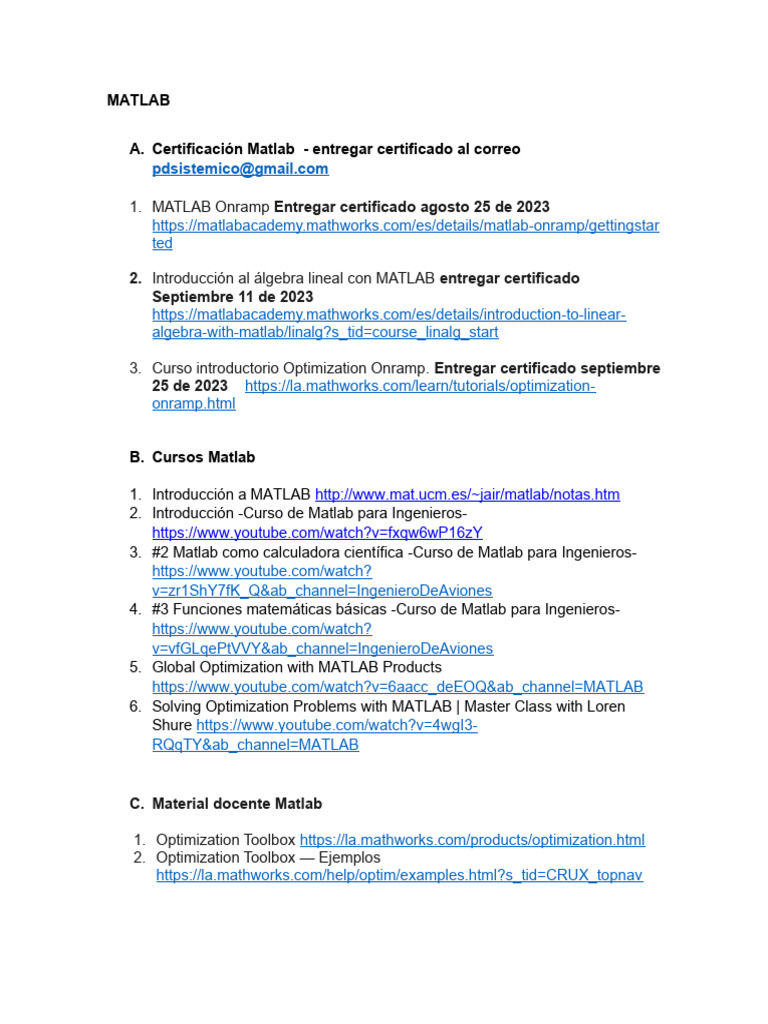 100 Matlab-3 | PDF | Matlab | Mathematical Optimization