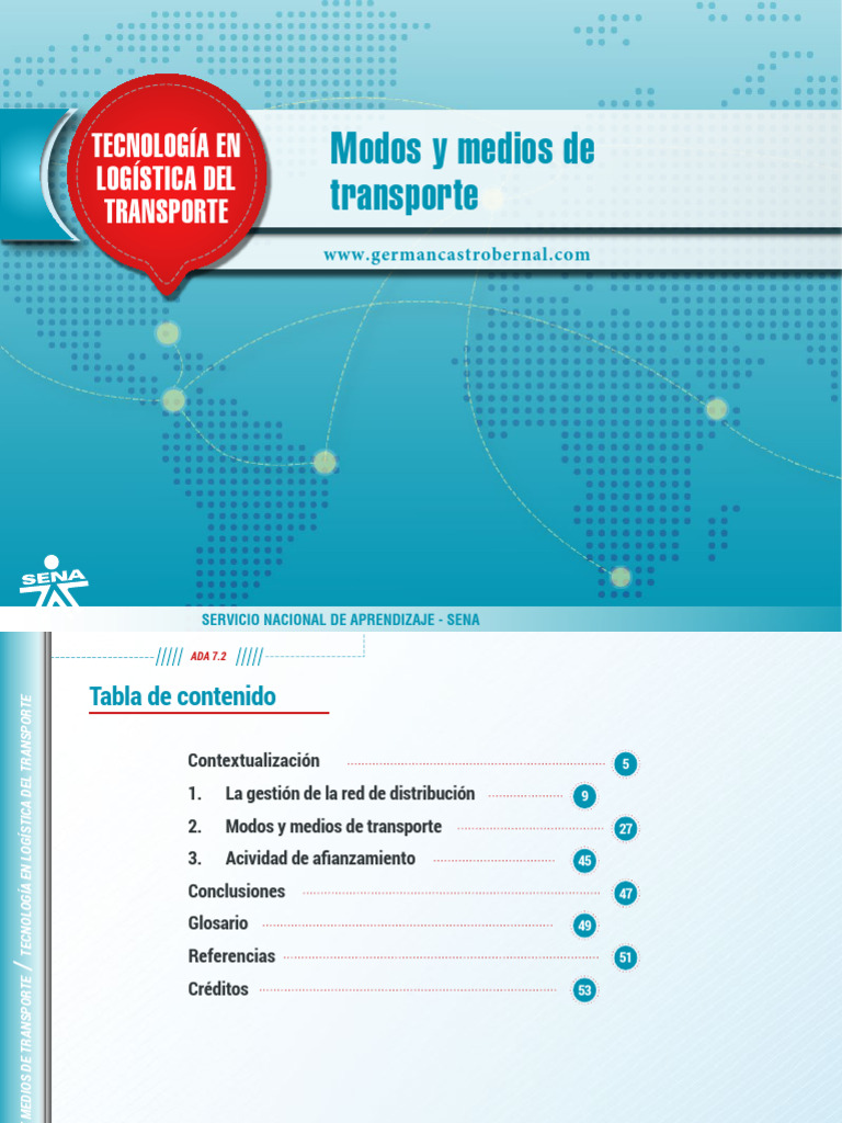 Modos y Medios de Transporte | PDF | Transporte | Procesos de negocio