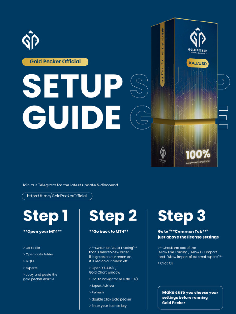 Gold Pecker Setup Guide | PDF | Computing | Software