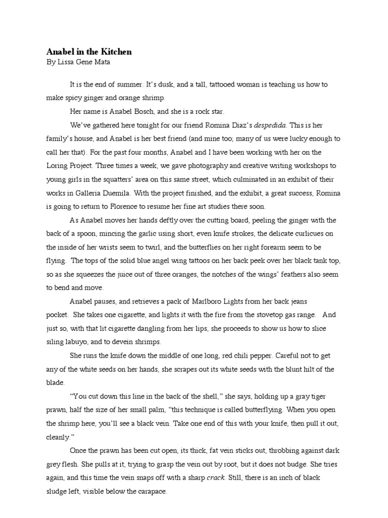 Anabel in The Kitchen - Lissa Gene Mata | PDF | Cookbooks | Cooking