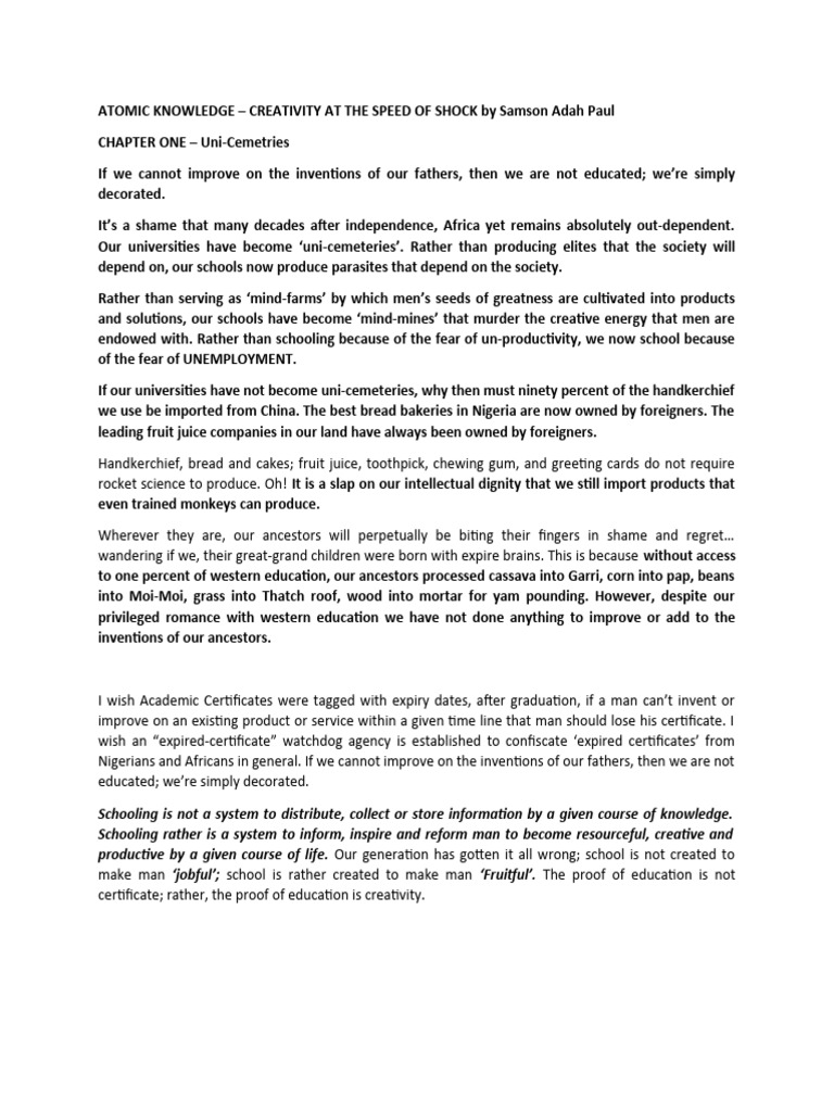 Atomic Knowledge | PDF | Robot | Robotics