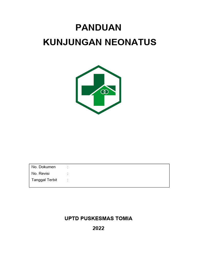 Panduan Kunjungan Neonatus | PDF