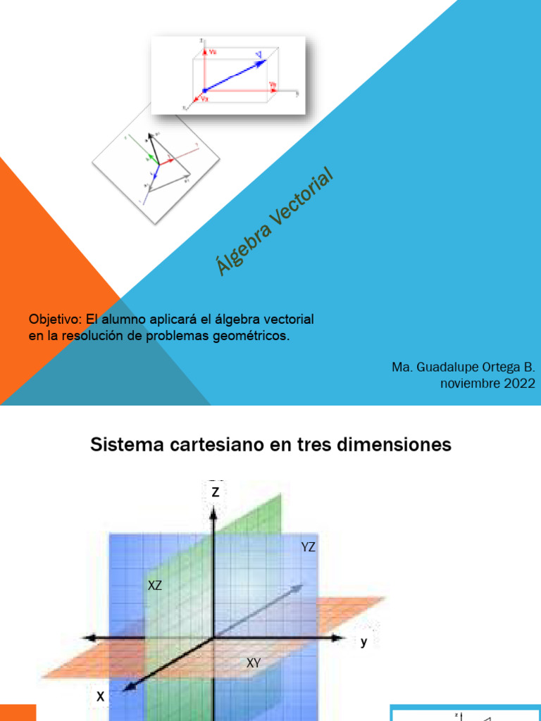 Algebra Vectorial Completo | PDF | Vector Euclidiano | Escalar (Matemáticas)