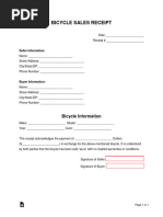 Motorcycle Sales Receipt Template | PDF | Law